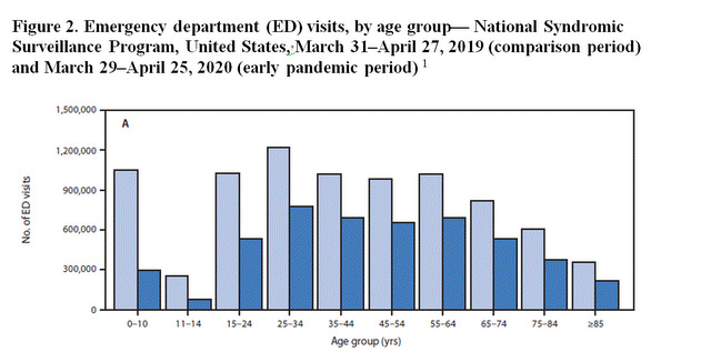 Patient Volume amidst the Coronavirus Pandemic | Emergency Physicians ...